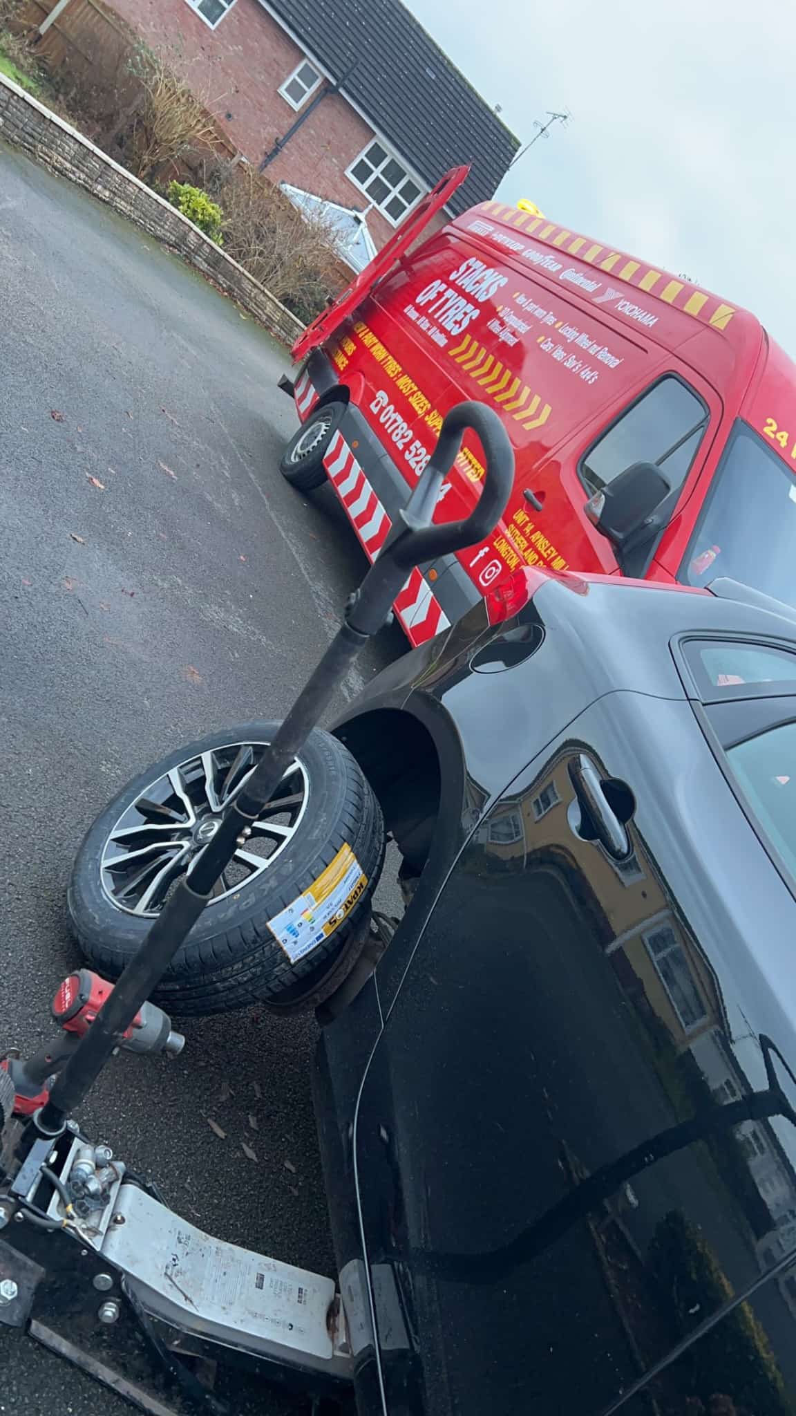Market Drayton Mobile Tyre Fitting - Stacks Of Tyres